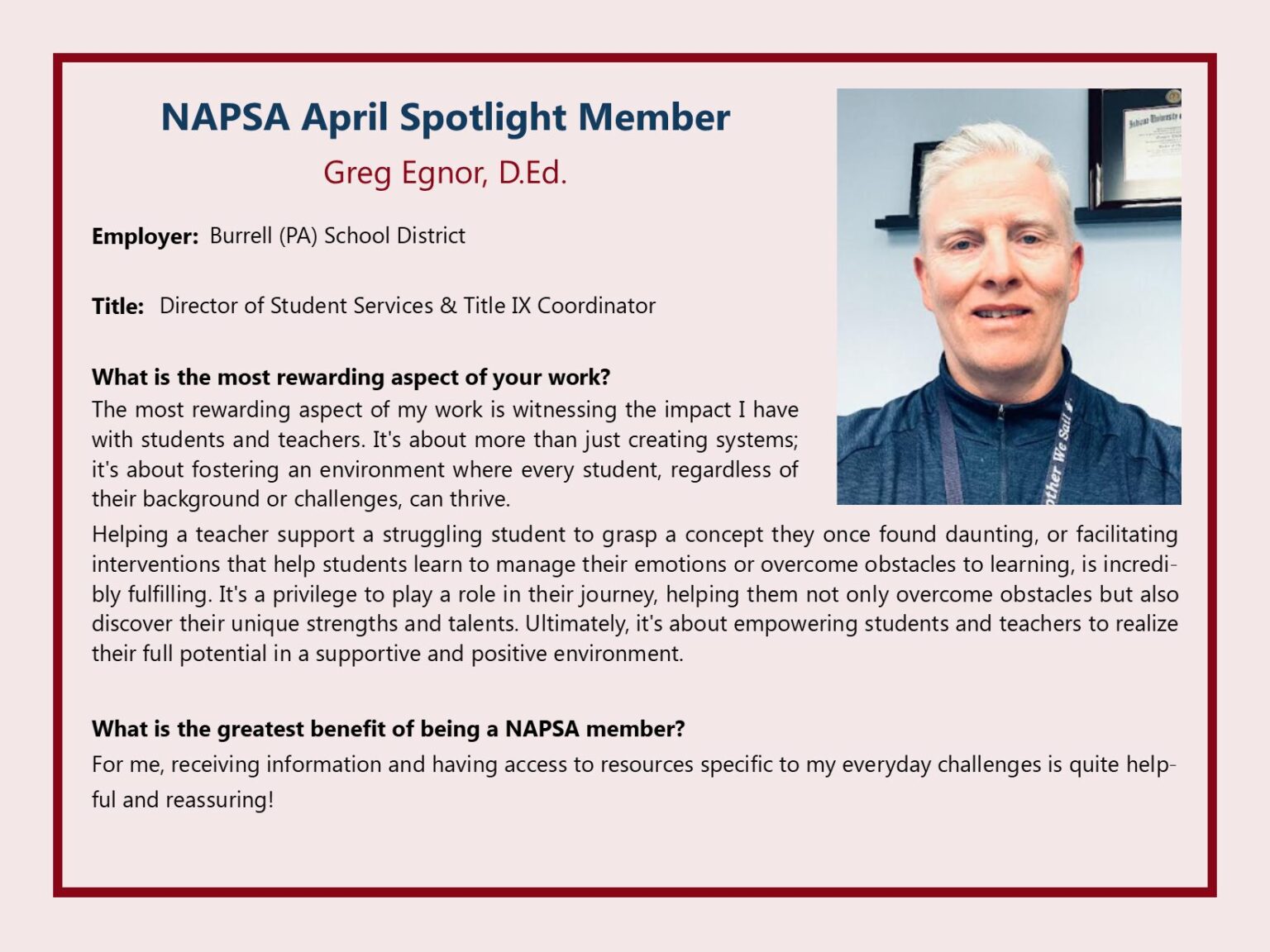 National Association of Pupil Services Administrators